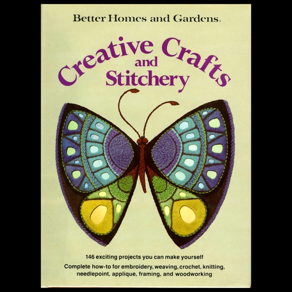 Hand Crafted | Office | Set Of 3 Stitchery Cross Stitch Book Two ...